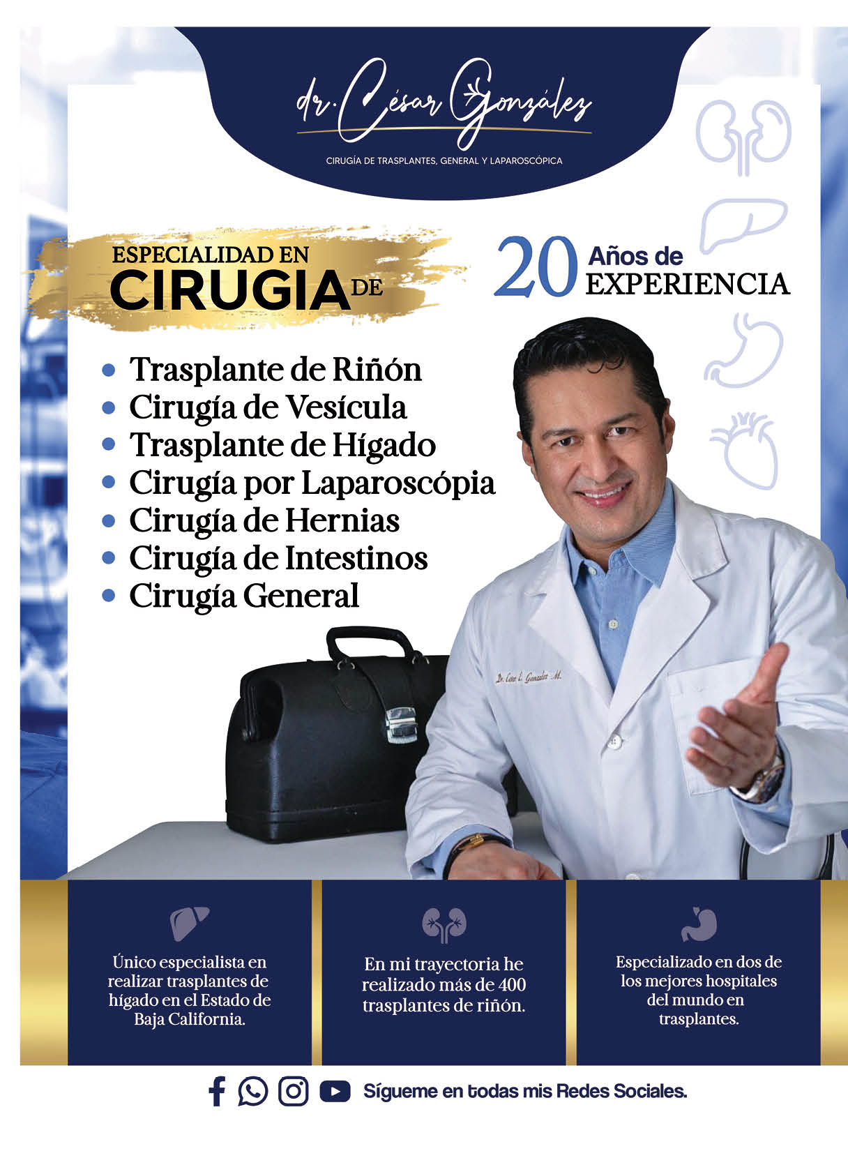 El destacado Dr. César González en Mexicali | únicoBC revista de Baja ...