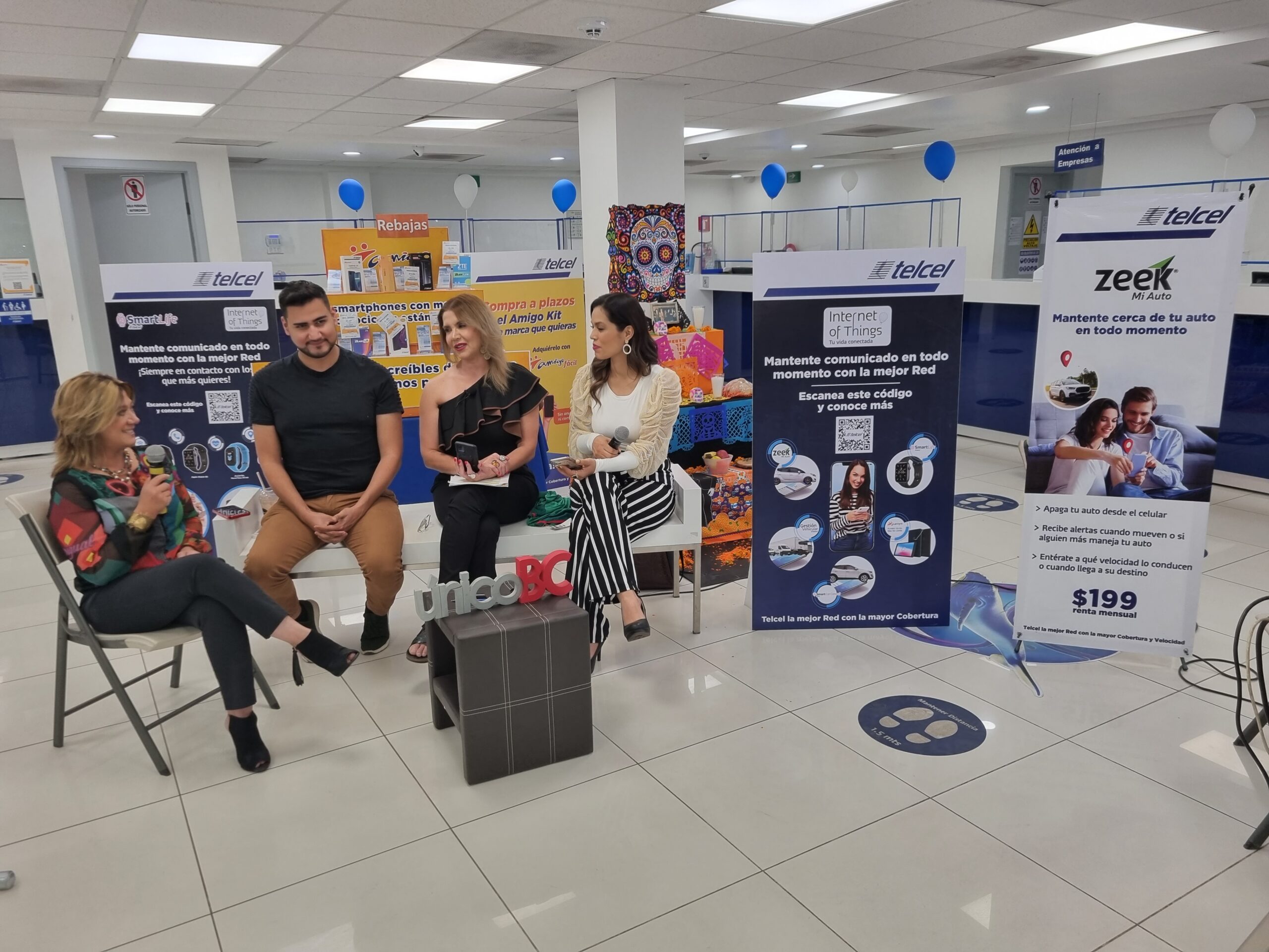 Un éxito la presencia de únicoBC. TV en las instalaciones de Telcel ...