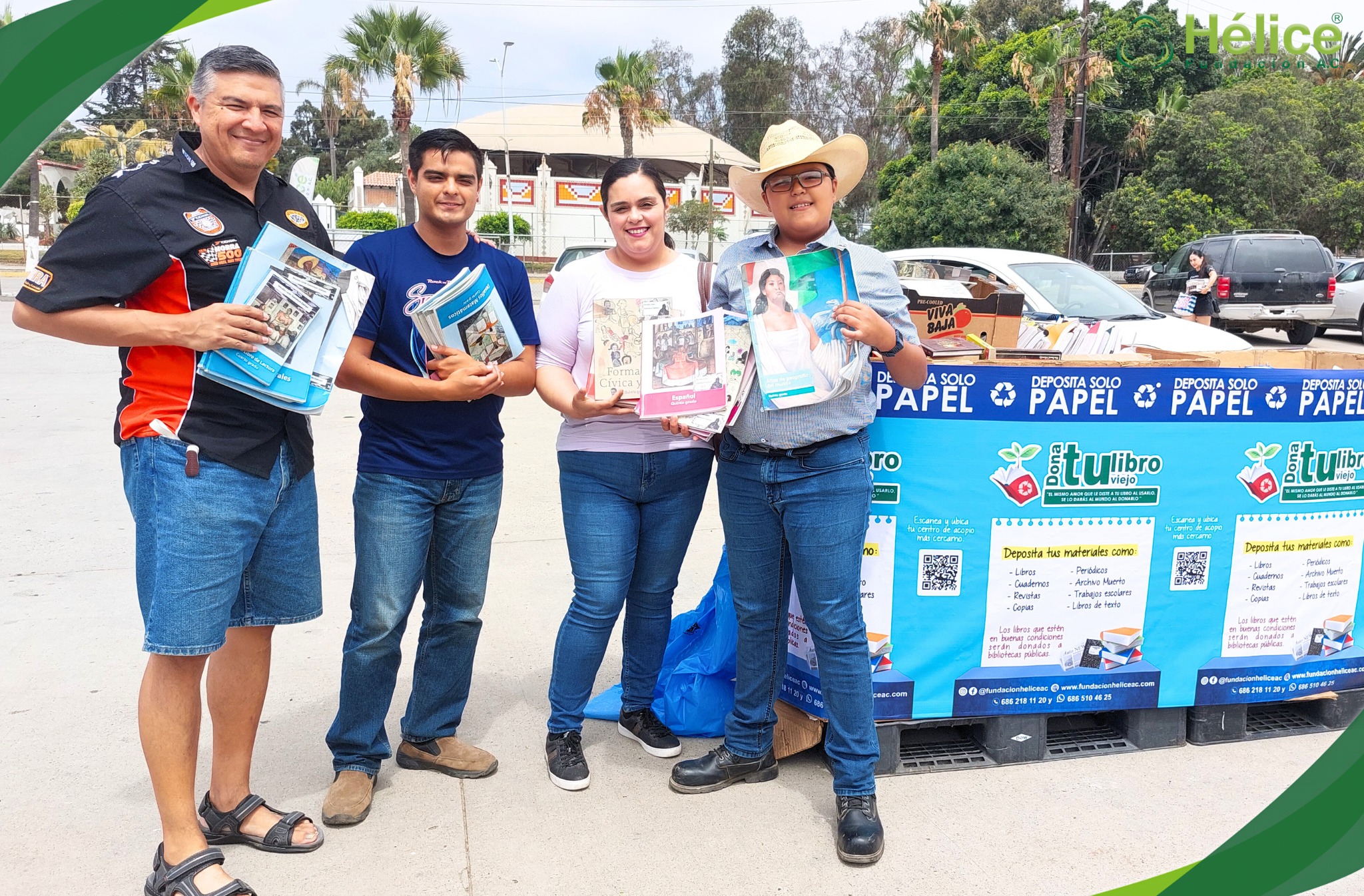 UN ÉXITO EN ENSENADA LA CAMPAÑA DONA TU LIBRO VIEJO | únicoBC revista ...